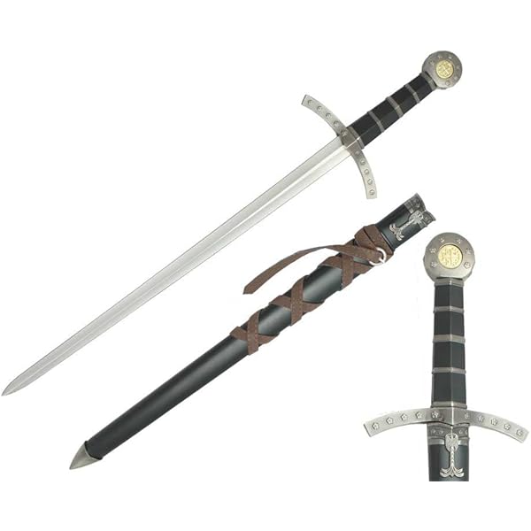 Zenitsu Sword TOMAHAWK Middle Ages Broad Sword | Matching Scabbard ...