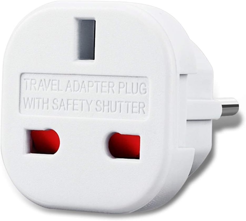 Reiseadapter UK auf EU Deutschland, Netz-Stecker: Amazon.de: Elektronik