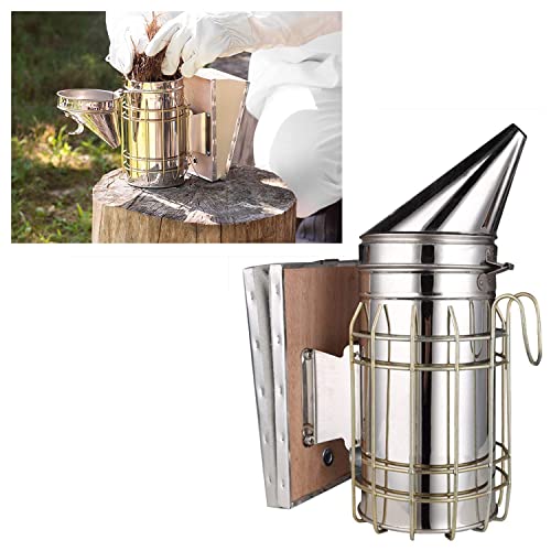 ADESUGATA Bee Hive Smoker,Beekeeping Tool,Stainless Steel Bee Smoker ...