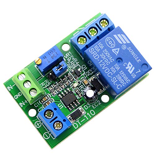 Taidacent LM393 Voltage Comparator Relay Module 1 Channel / 1CH 5V/12V ...