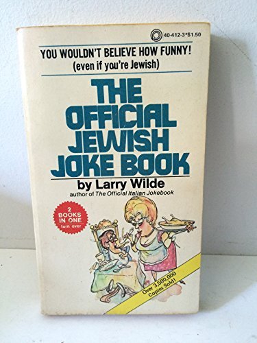 Official Jewish Joke Book and Official Irish Jokebook: Wilde, Larry ...