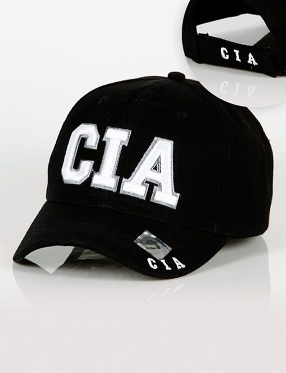 CIA Cap Black: Amazon.co.uk: Clothing
