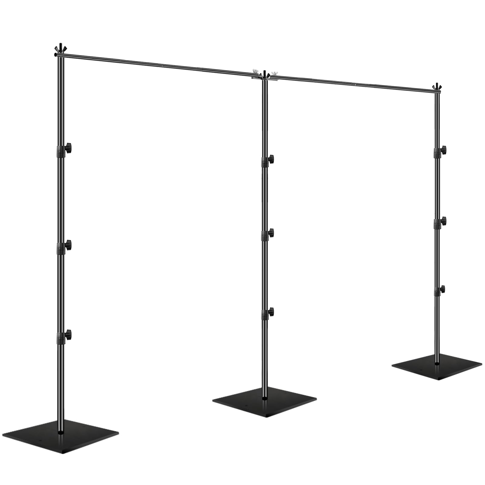 EMART 8.5x20ft(HxW) Backdrop Stand Pipe and Drape Heavy Duty Adjustable ...