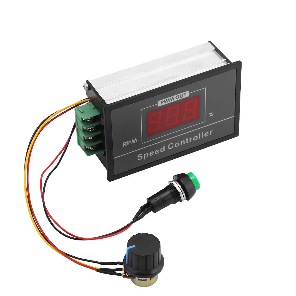 Buy Motor Speed Controller Motor Driver Controls Module Digital Display PWM Monitor DC with ...