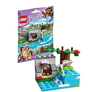 LEGO Friends 41046: Brown Bear's River: Amazon.co.uk: Toys & Games