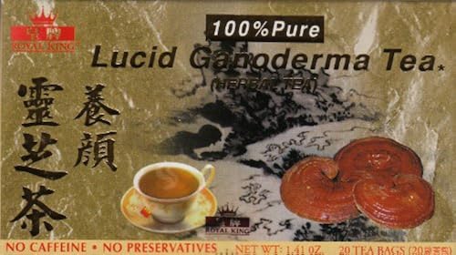 Royal King Lucid Ganoderma Tea - 20 Tea Bags in Kuwait | Whizz Tea Samplers