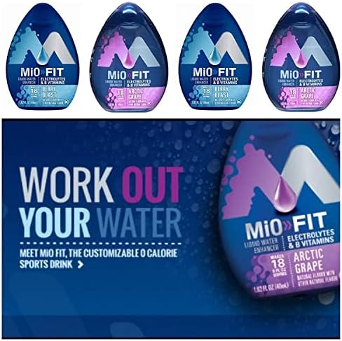 Mio Water Enhancement - Variety (Pack of 4) (Mio Fit Variety) price in ...