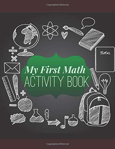 My First Math activity Book: Ages 2-4, Math Activity Book, Number ...