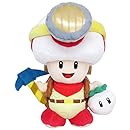 Amazon.com: Sanei Super Mario Series Standing Pose Captain Toad Plush ...