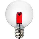 Amazon | ELPA LED装飾電球 ミニボール球形 口金直径17mm G30 ブルー LDG1B-G-E17-G242 | ELPA | LED電球