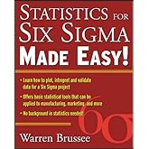 Amazon.com: Statistics for Six Sigma Made Easy! Revised and Expanded Second Edition ...