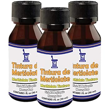 Amazon.com: Germa Merthiolate Tincture Antiseptic 1 oz: Health ...