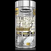 MuscleTech AlphaTest ATP & Testosterone Booster for Men, Boost Free ...