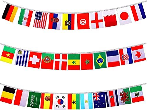 سعر Sausiry The String Flag of The World Cup and The Flag of The Team ...