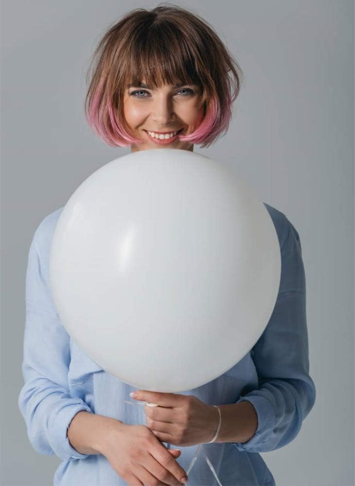30ct/Pack 18 Inch Big White Balloons Latex Round Balloons Giant White ...