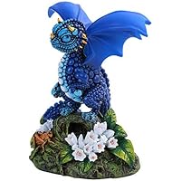 Amazon.com: Pacific Giftware PT Orange Flower Small Dragon Home ...