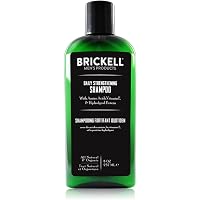 Brickell Men's Products Daily Strengthening Shampoo for Men, Natural ...
