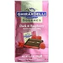 Amazon.com : Ghirardelli Chocolate Squares, Dark & Raspberry Filled, 5. ...