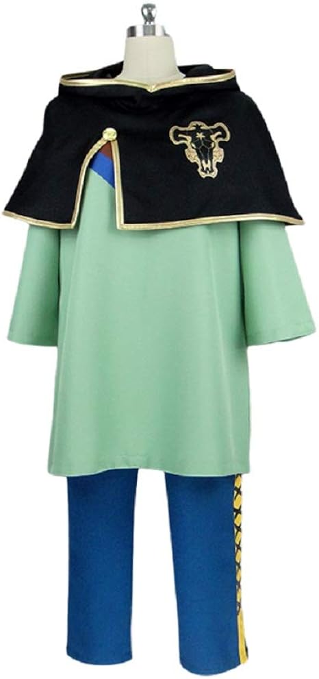 Amazon.com: Black Clover Luck Voltia Cosplay Costume 2921: Clothing