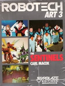 Robotech Art 3 book by Carl Macek