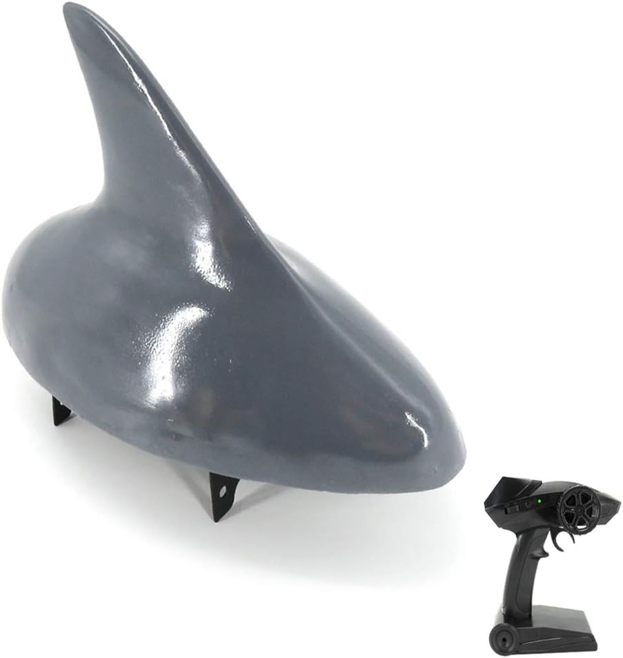 Flytec V302 Remote Control RC Boat with Simulation Shark Fin Head 15km ...