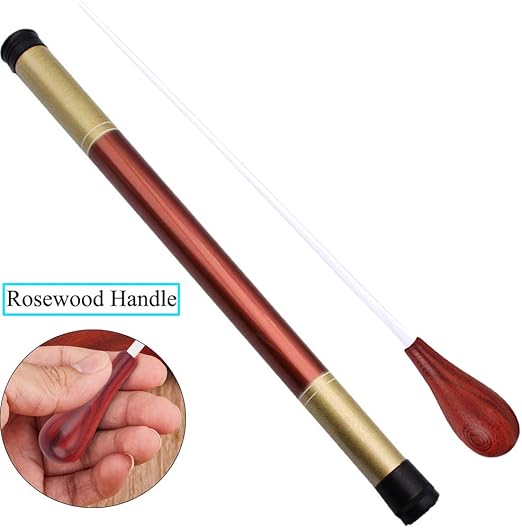 Amazon.com: Music Band Conducting Baton Orchestra Baton Rosewood Handle ...