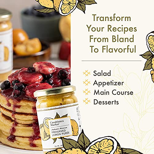 Casablanca Market Preserved Lemon Puree All Natural Beldi Moroccan ...