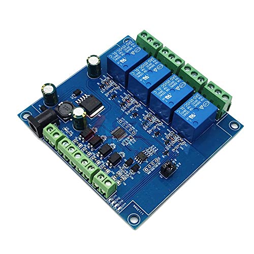 DC 7-24V Modbus-RTU 4 Channel Relay Module RS485 TTL Controller Switch ...