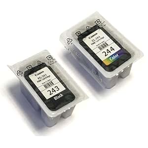 CANON PG-243 Black + CL-244 Color Ink Cartridge Kit: Amazon.ca: Electronics