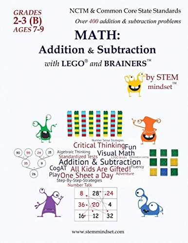 Minecraft Math Workbook Addition and Subtraction: Word Problems, CogAT ...