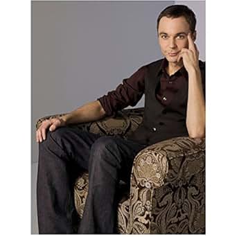 The Big Bang Theory Jim Parsons as Dr. Sheldon Cooper Seated Smiling ...