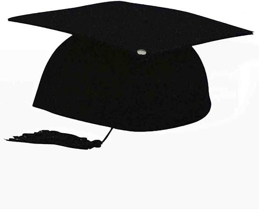 Amazon.com: Forum Novelties Black Graduation Cap: Toys & Games