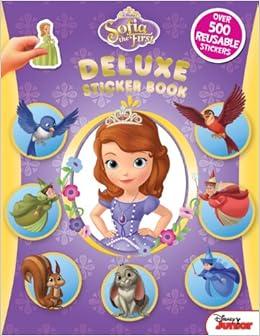 Disney Sofia the First Deluxe Sticker Book: 9782764324097: Books ...