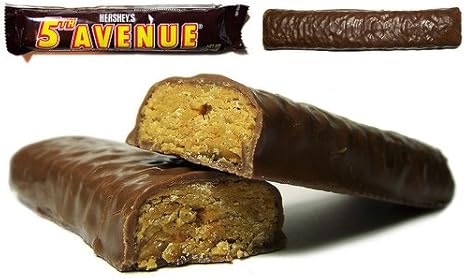 5TH AVENUE CHOCOLATE BAR BY HERSHEYS - 56G - 6 BARS: Amazon.co.uk: Grocery