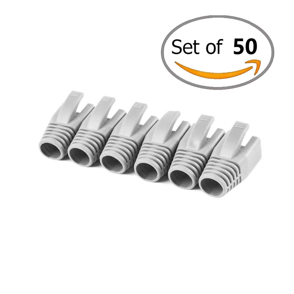 Amazon.com: Cat6 Cat6A Cat7 RJ45 Plug Connector Cover Modular Network ...