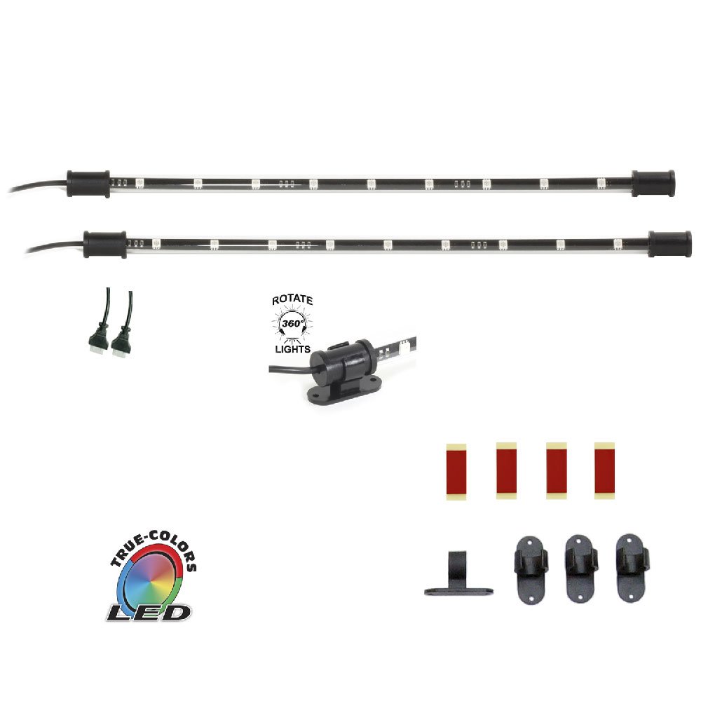 Cyron 2 PCs LED Multicolor Replacement Lighting Expansion Light Bars ...