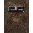 Investigator Notebook: RPG prop Notebook/Journal for RPG players/GM's ...