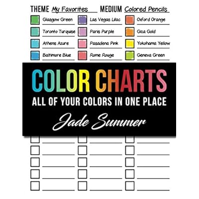 Color Charts: 50 Coloring Charts for Perfect Color Philippines | Ubuy
