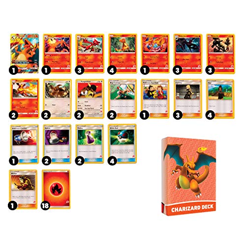 Pokemon Charizard Deck | Ready to Play 60 Card Starter Deck | Includes ...