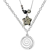 Amazon.com: 2 Pcs Y2k Accessories Y2k Necklace for Women Star Necklaces ...