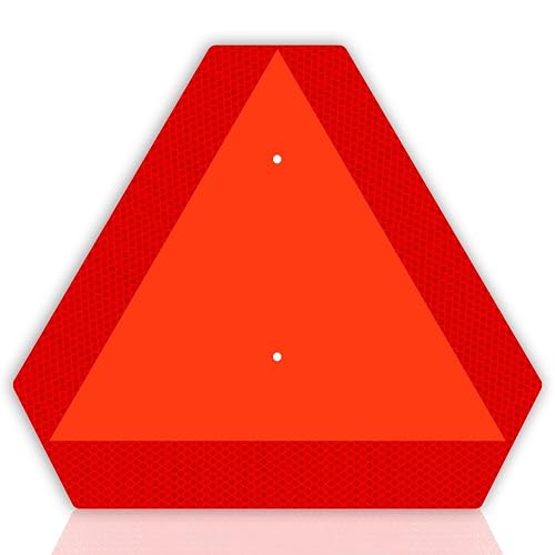 Sicol Plus Slow Moving Vehicle Sign Rust Free Aluminum sheet 0.5 mm ...