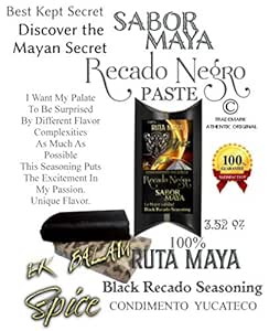 Amazon.com : Authentic Original Recado Negro Chilmole (Recado Blk Paste ...