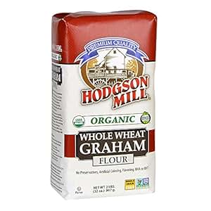 Amazon.com : Hodgson Mill Organic Whole Wheat Graham Flour, 2-Pounds ...
