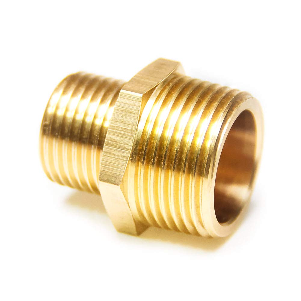 Joywayus 1 2 NPT Thread Female 3 4 G Thread Male Brass Pipe Fitting joywayus-1-2-npt-thread-female-3-4-g-thread-male-brass-pipe-fitting