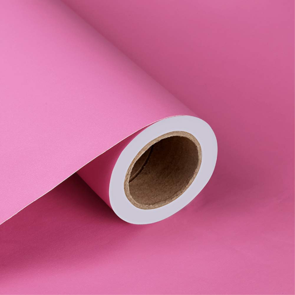 Amazon.com: Yija Solid Color Frosted Contact Paper Waterproof Wallpaper ...