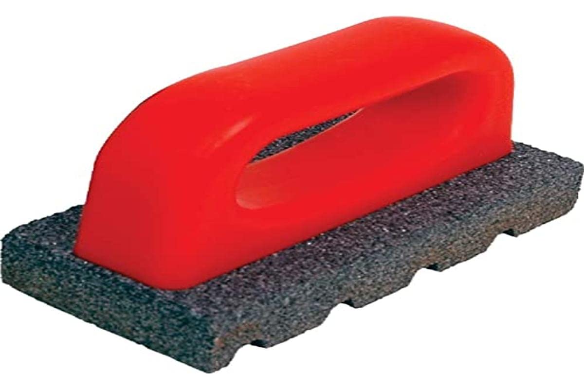 MARSHALLTOWN Rub Brick, Fluted 20-Grit Silicone Carbide Surface ...