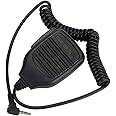 Amazon.com: Handheld Speaker Mic, 3.5mm Walkie Talkie Shoulder Speaker ...