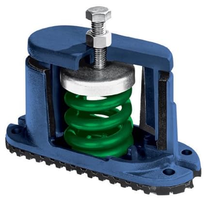 Mason C-A-45 Ductile Iron Housed Spring Floor Mount Vibration Isolator ...