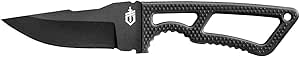 Amazon.com: Gerber Gear 30-001005N Ghoststrike Fixed Blade Knife, Black ...