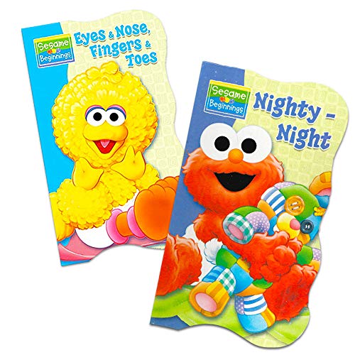 Bendon Publishing Disney Baby Toddler Board Books - Set of 2 (Sesame ...